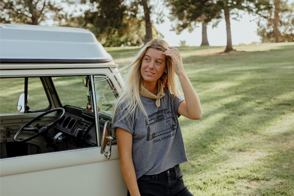 40% off select Be Kind Vibes eco-friendly made in the USA graphic tees